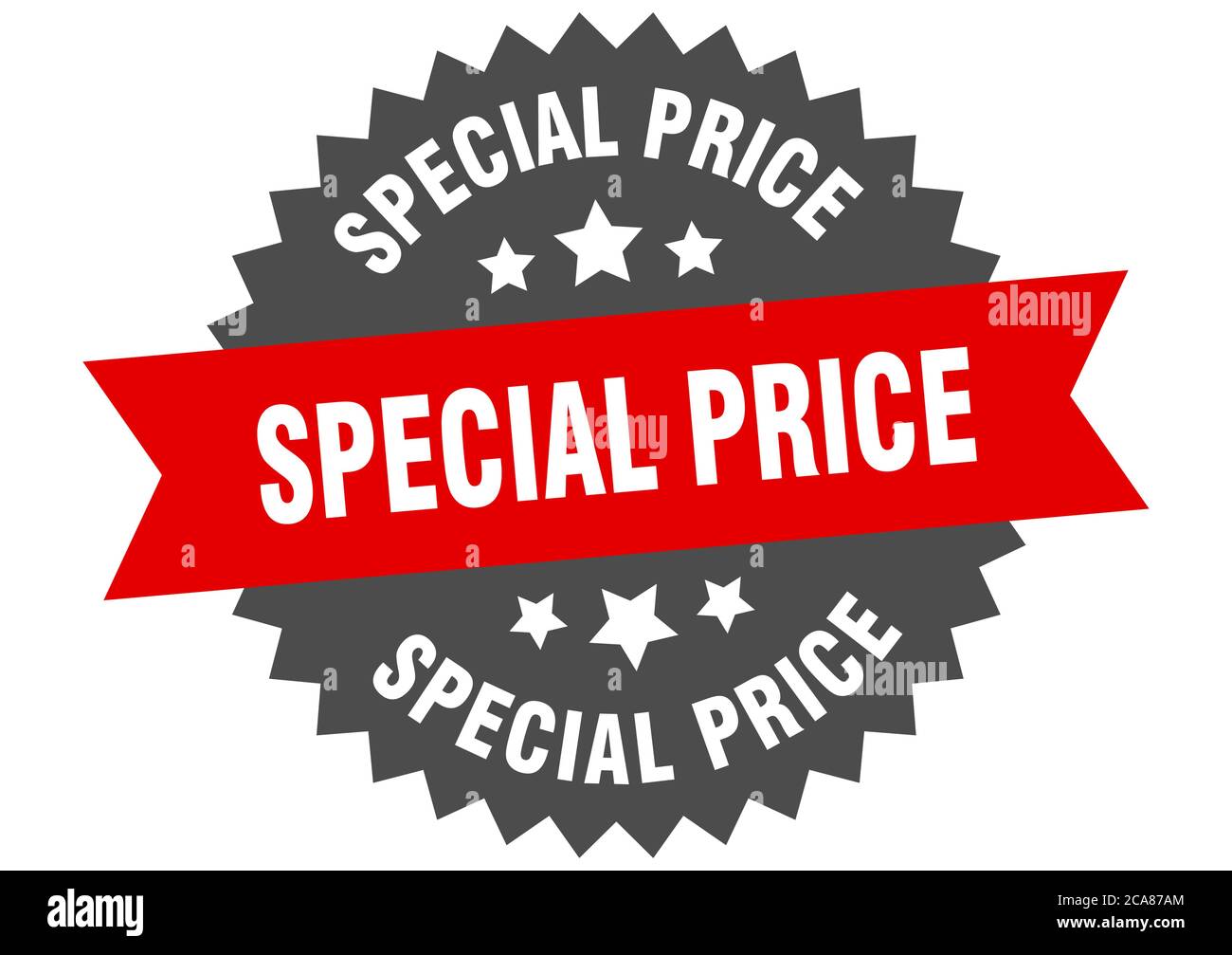 special price round isolated ribbon label. special price sign Stock ...