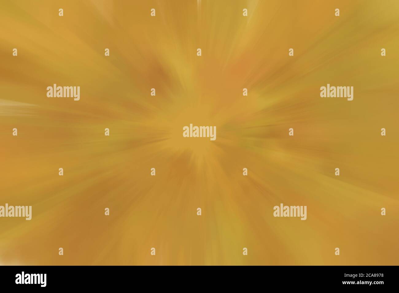 Yellow zoom radial blur background fom centrum Stock Photo - Alamy
