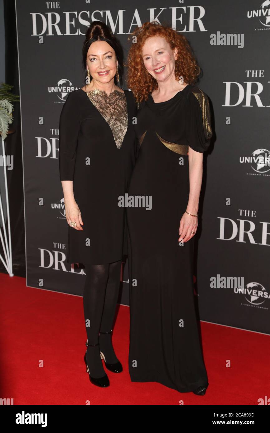 Sydney, Australia. 20 October 2015. Pictured, L-R: Australian fashion ...