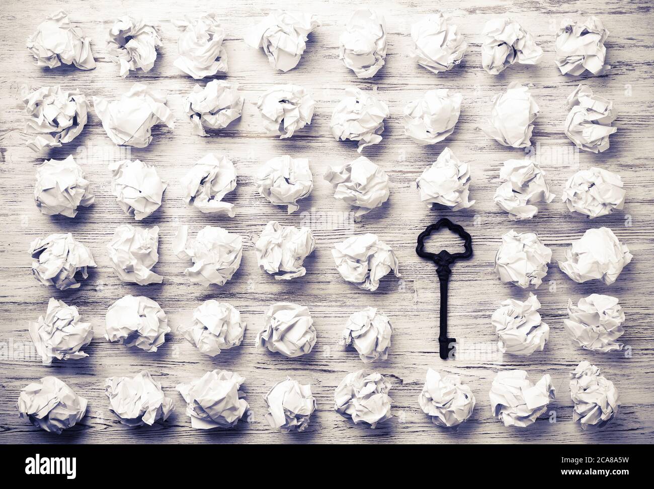 Finding key to success Stock Photo - Alamy