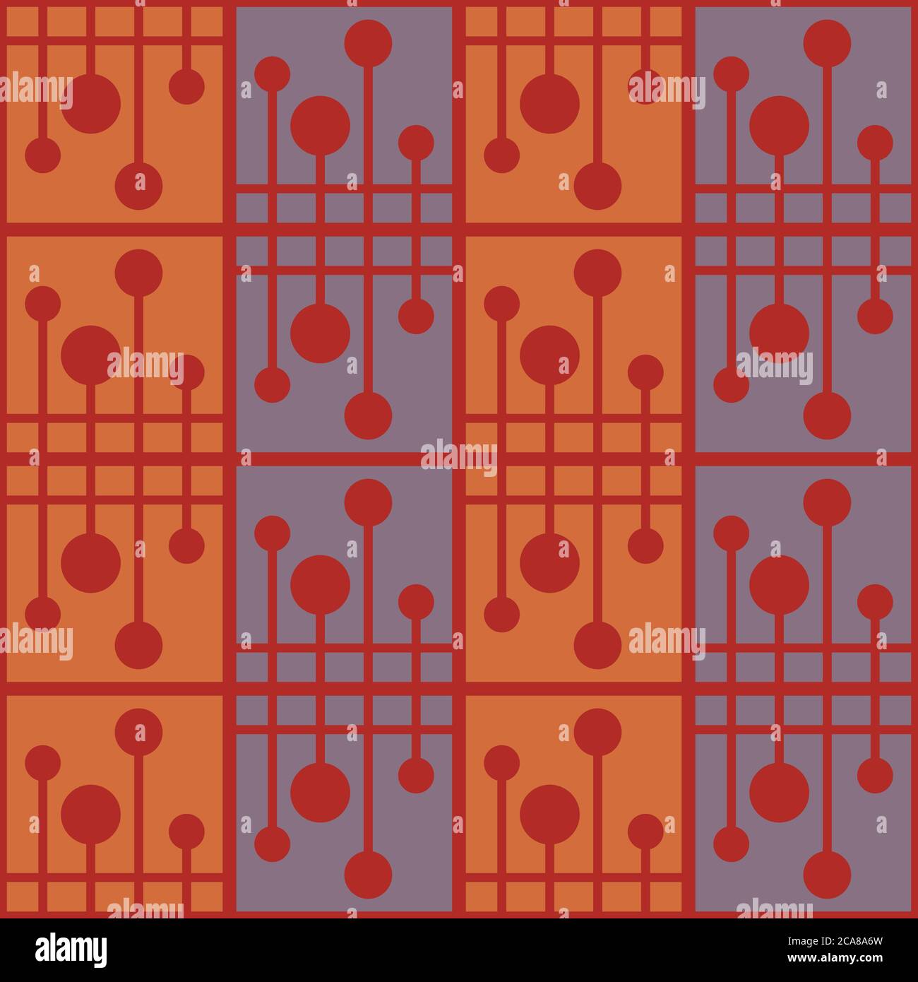 Simple flat seamless pattern will attract attention and transform any ...