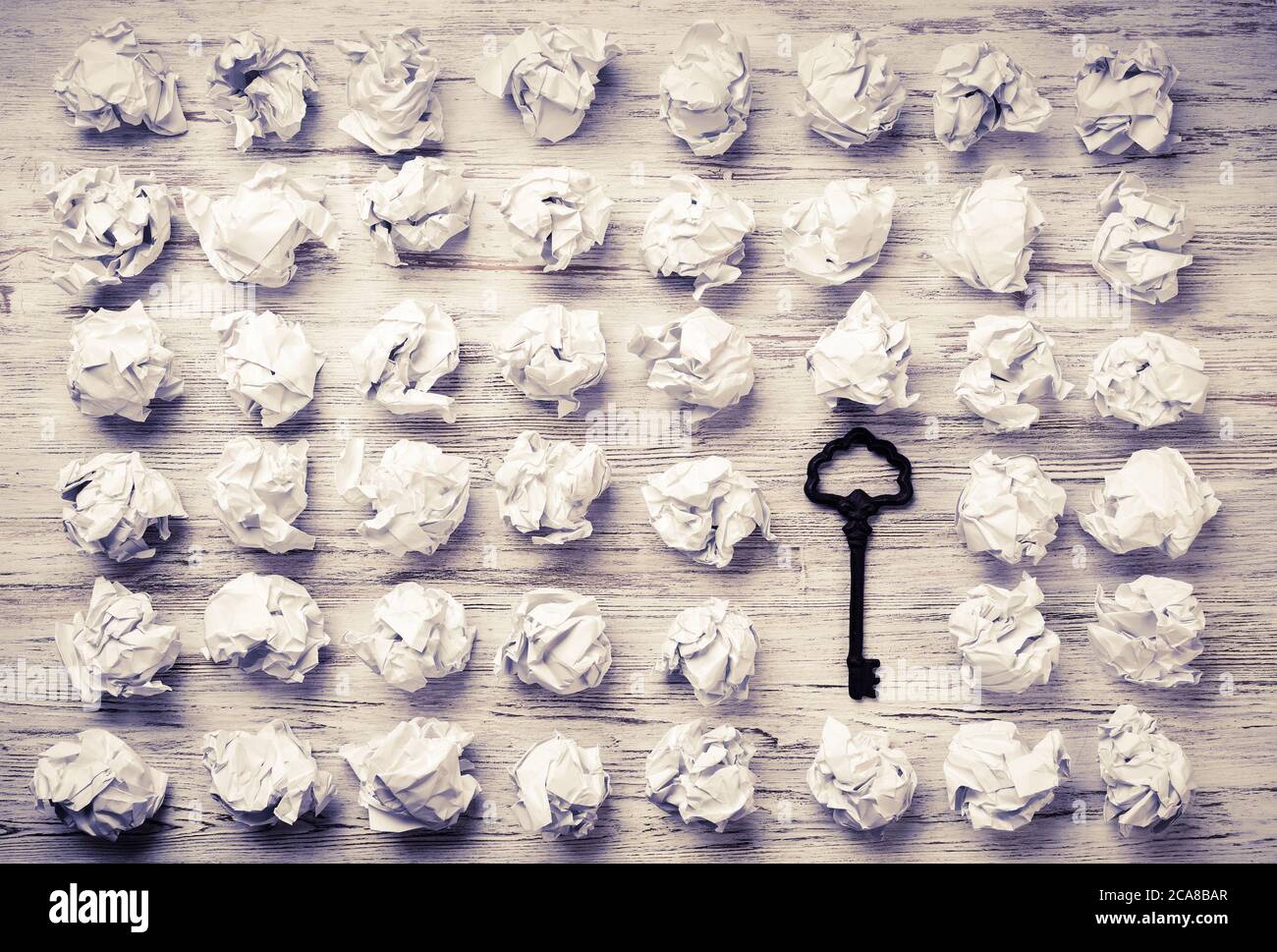 Finding key to success Stock Photo - Alamy