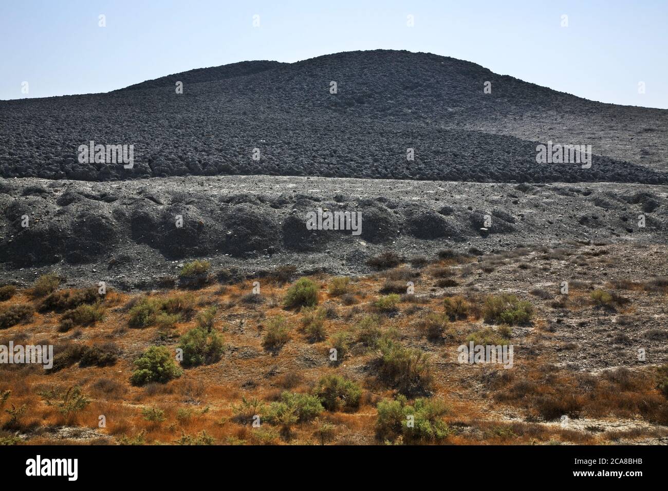 Mud volcano in Lokbatan near Baku. Azerbaijan Stock Photo - Alamy