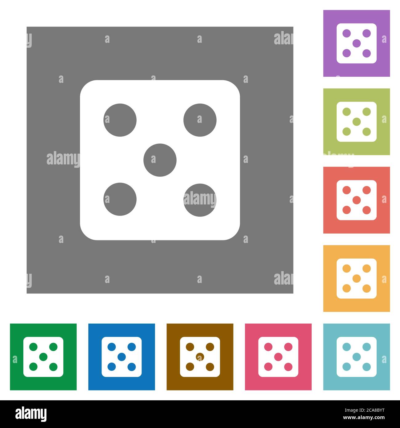Multiple dice Stock Vector Images - Alamy