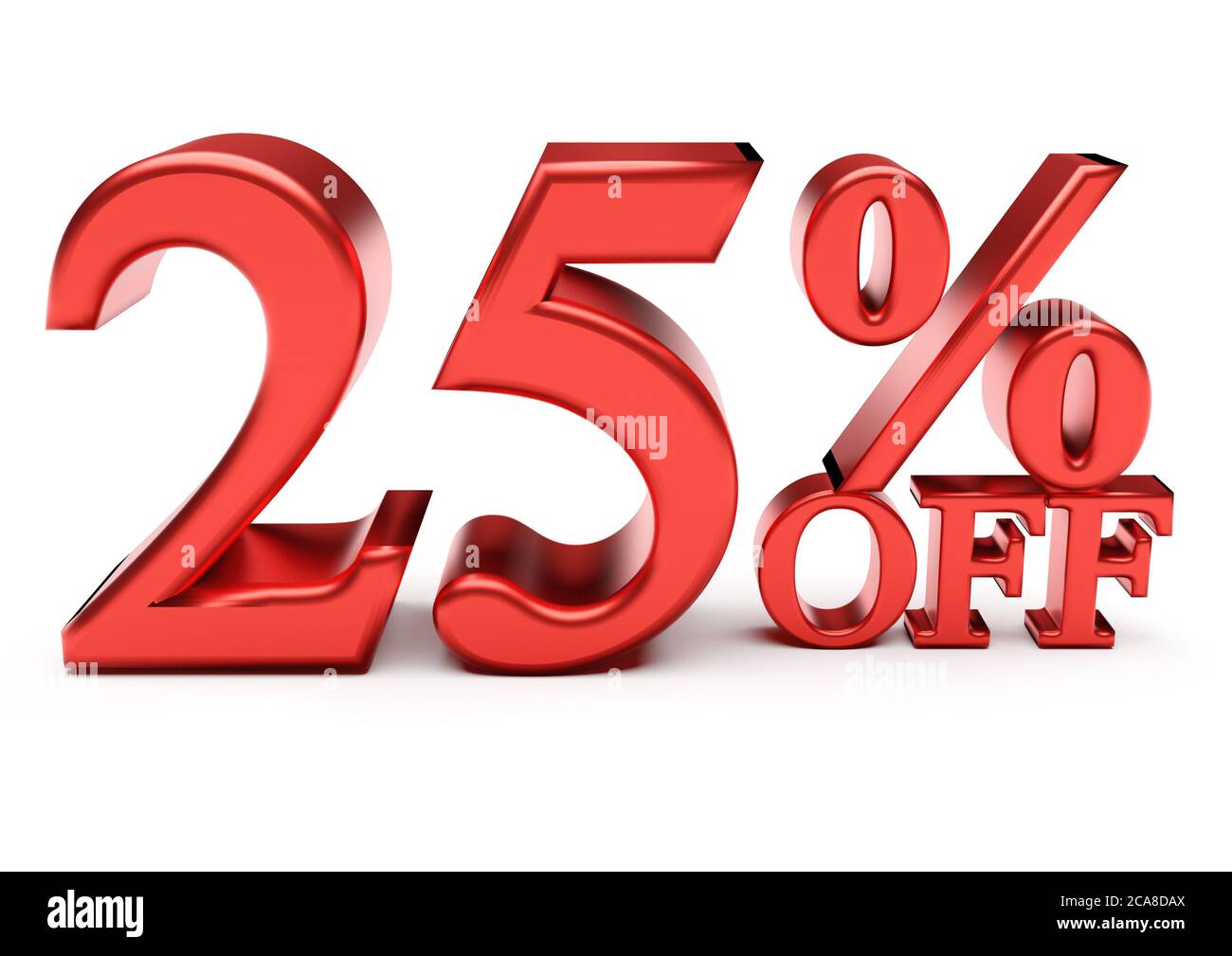 Digit 25 Cut Out Stock Images & Pictures - Alamy