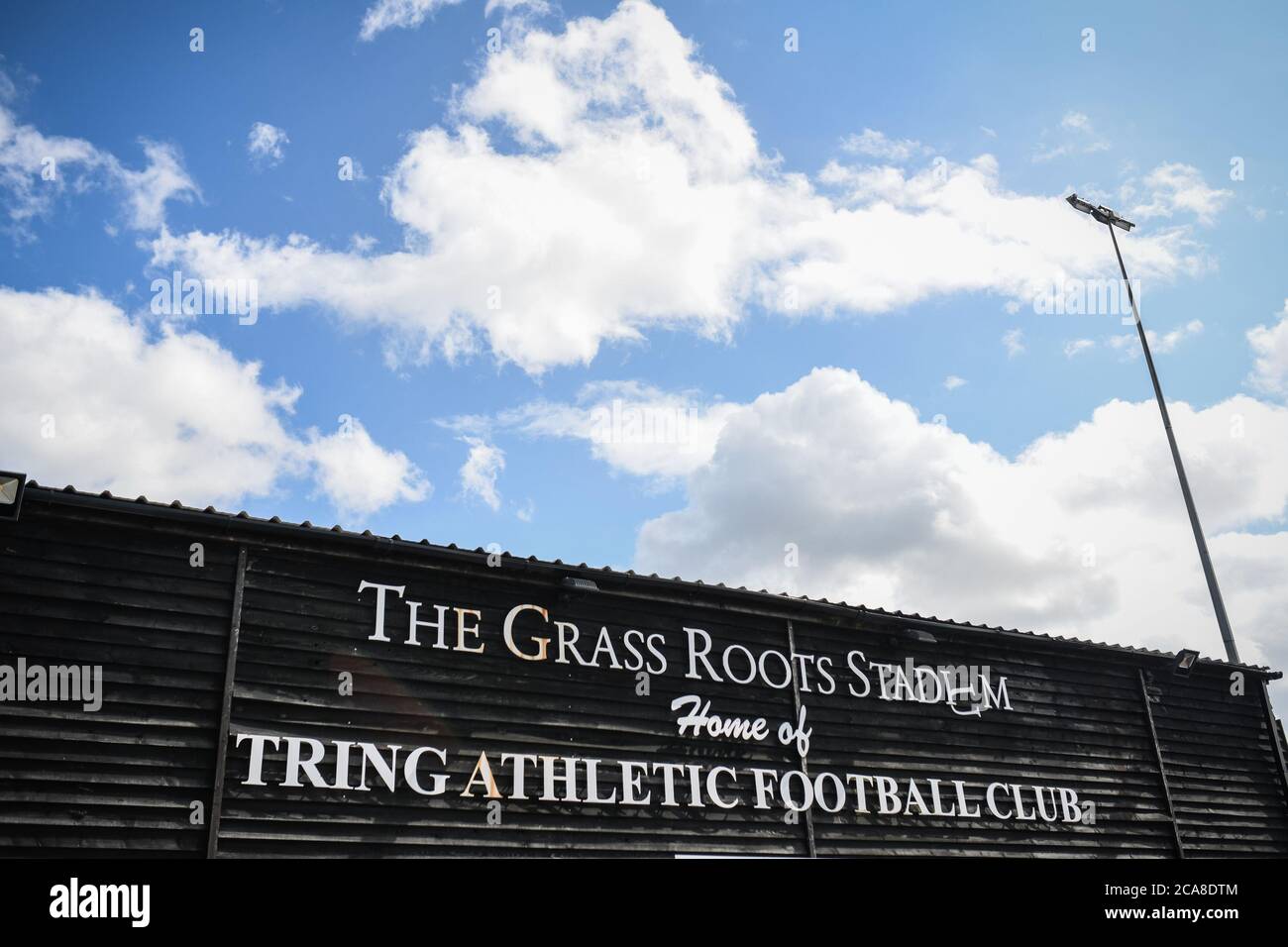 Tring Athletic 4 Harefield United1, 17/08/2019. Grassroots Stadium ...