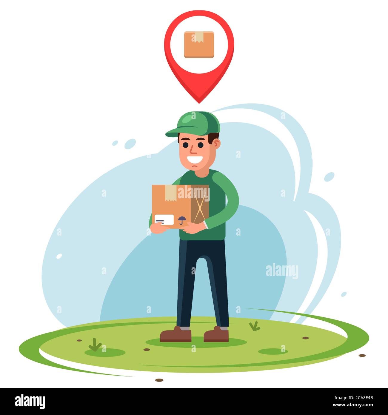Mail route map hi-res stock photography and images - Alamy