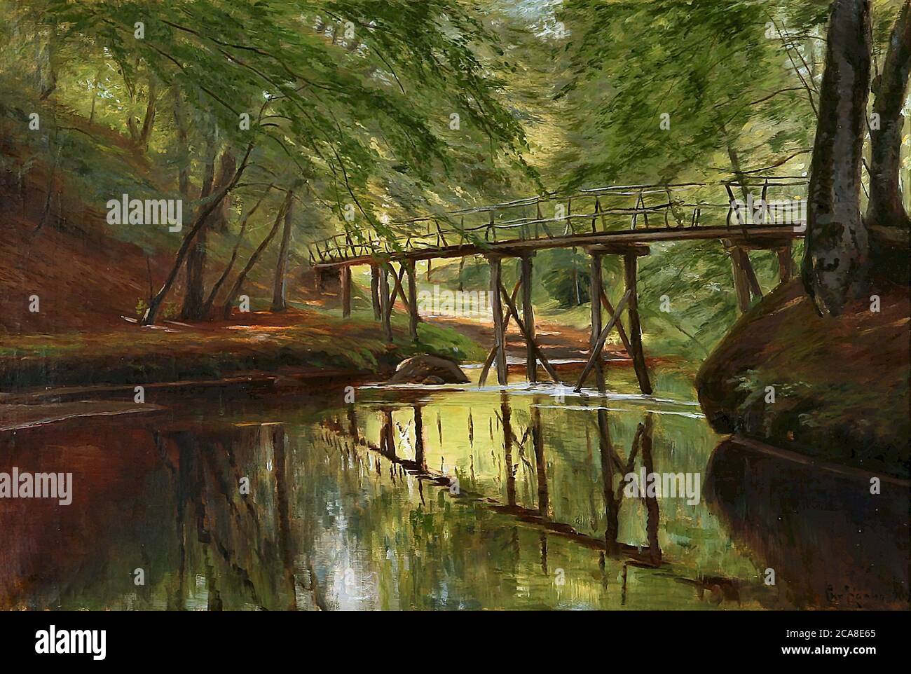 Zacho Christian Peter MÃ¸rch - Spring Day in Saeby Forest Denmark ...