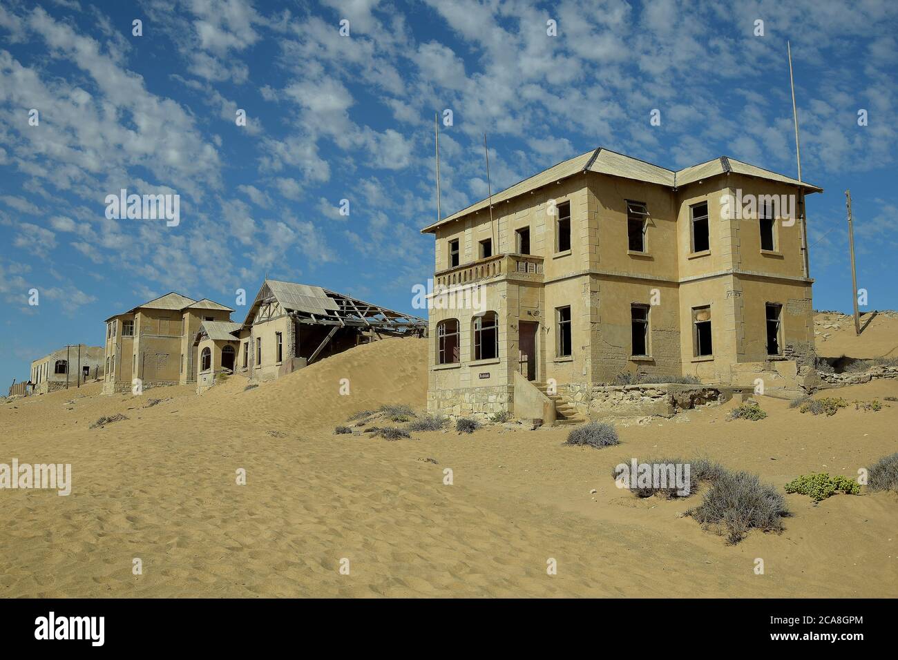 KOLMANSKOP, ABANDONED GERMAN MINING TOWN IN NAMIBIA Stock Photo - Alamy