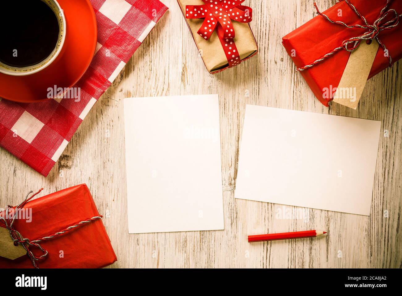 Coffee break with cookies Stock Photo - Alamy