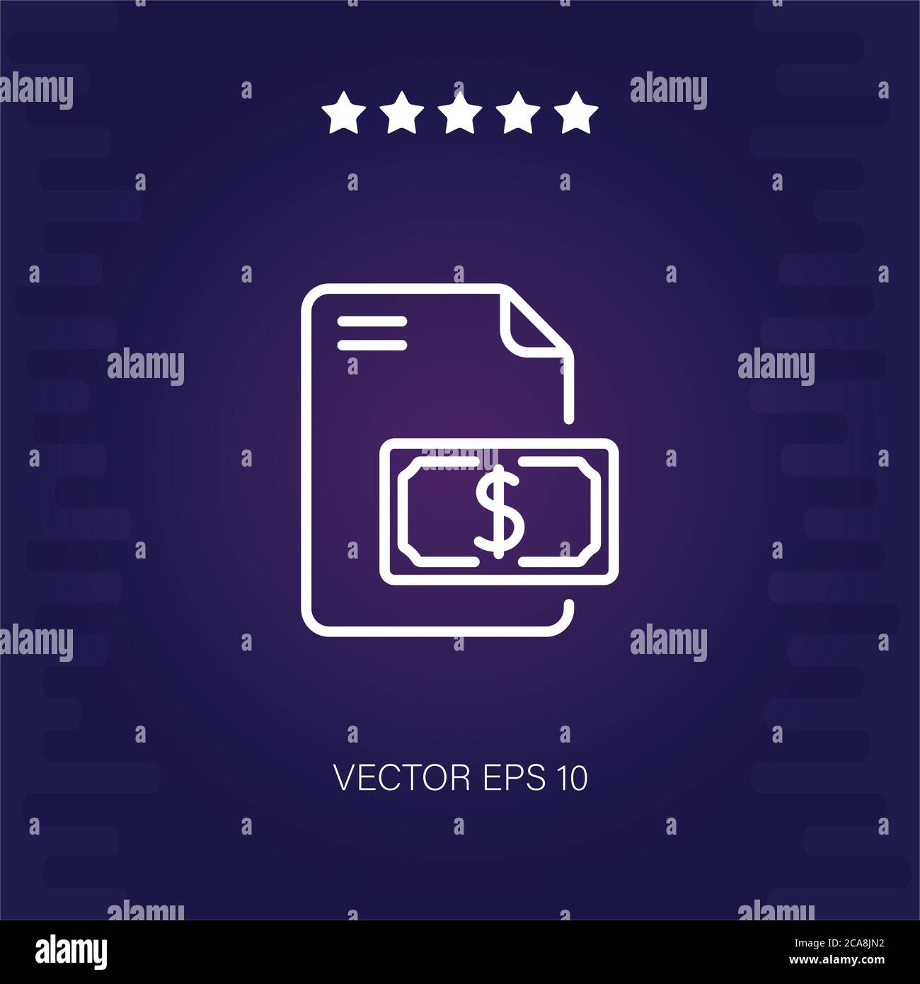 cost vector icon modern illustration Stock Vector Image & Art - Alamy