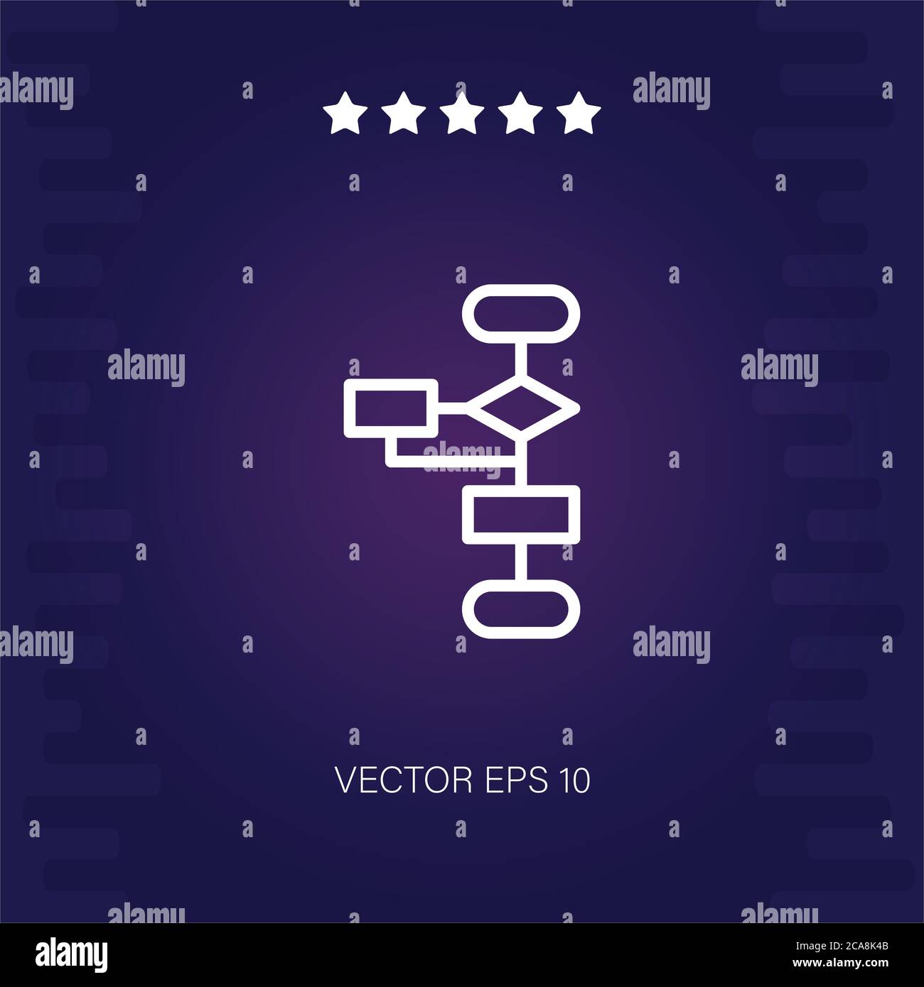 process vector icon modern illustration Stock Vector Image & Art - Alamy