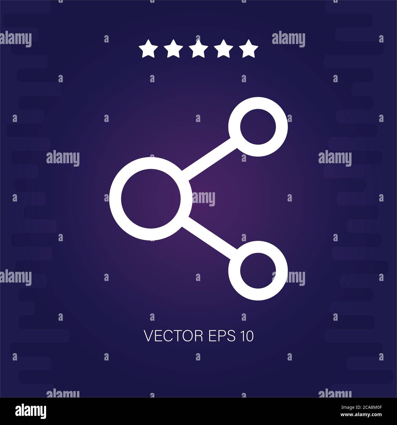 share vector icon modern illustration Stock Vector Image & Art - Alamy