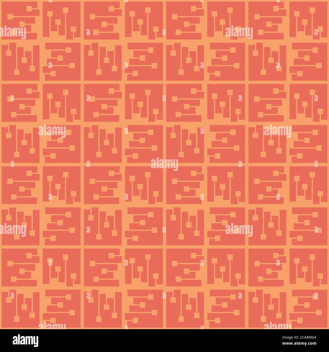 Simple flat seamless pattern will attract attention and transform any ...