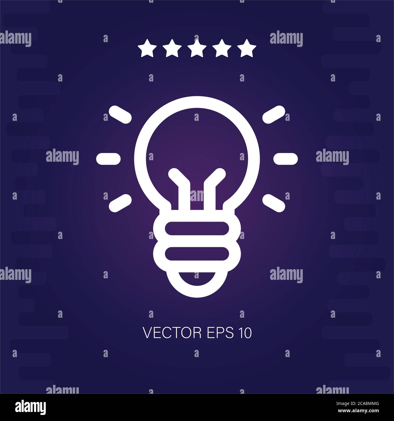 idea vector icon modern illustration Stock Vector Image & Art - Alamy