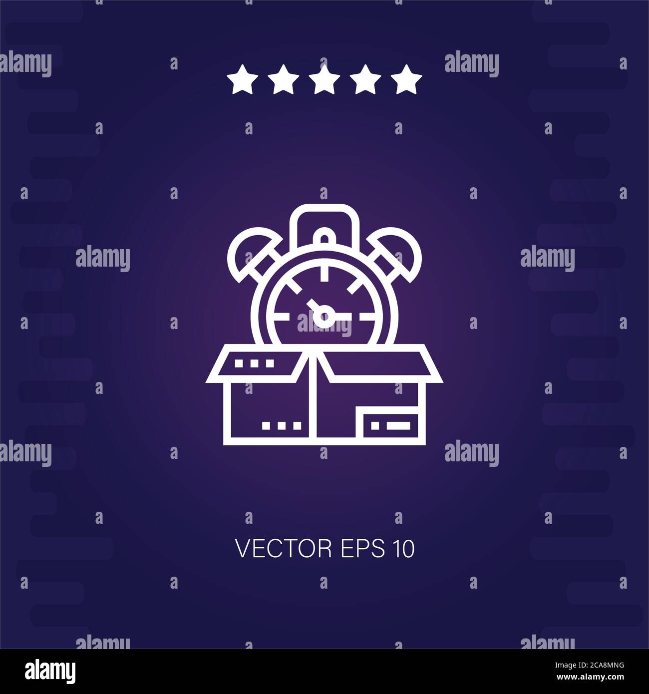 time vector icon modern illustration Stock Vector Image & Art - Alamy