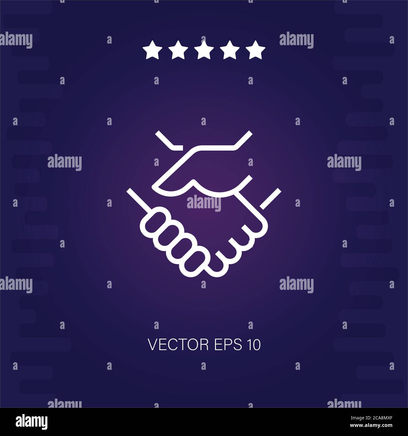 deal vector icon modern illustration Stock Vector Image & Art - Alamy