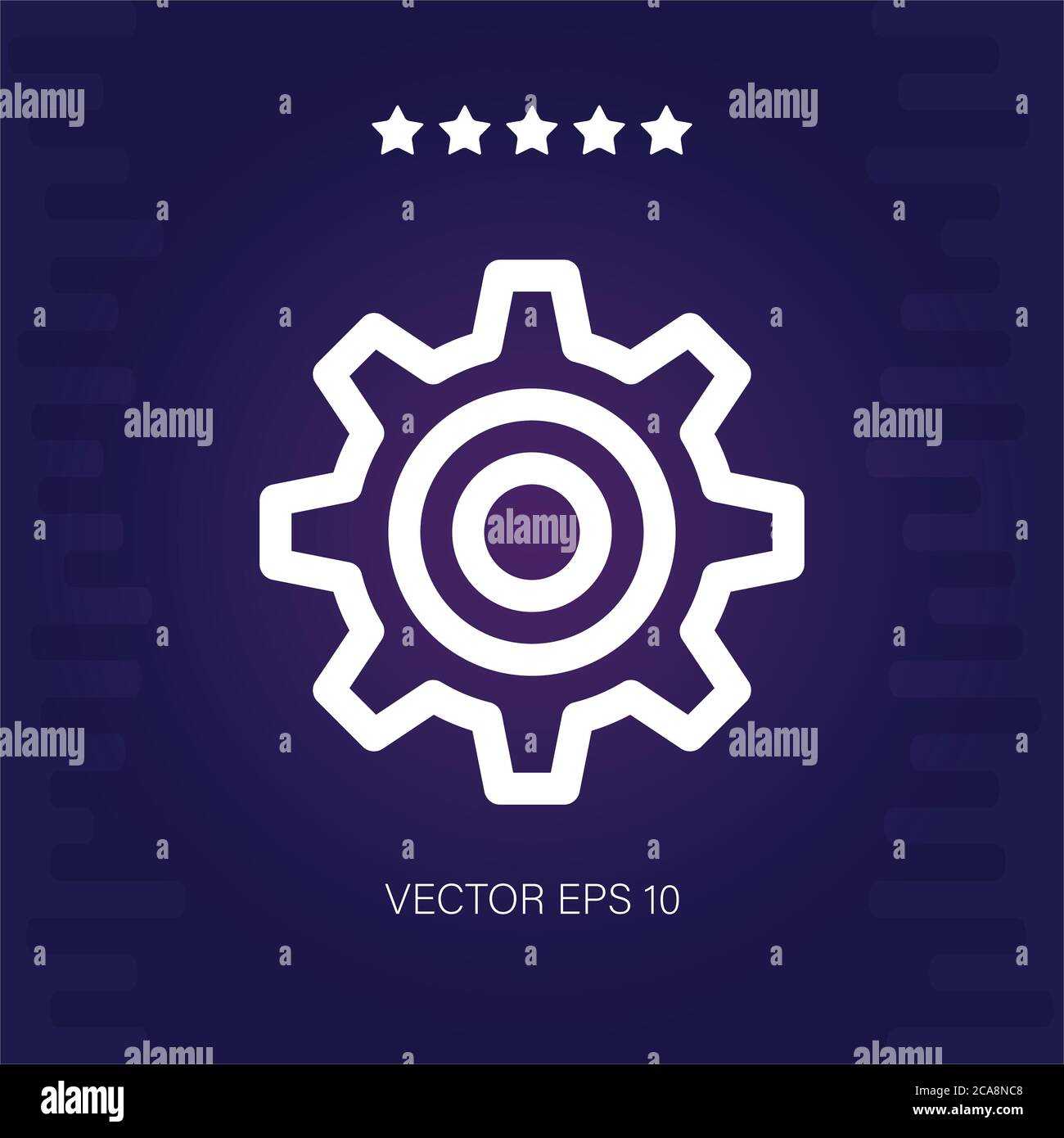 configuration vector icon modern illustration Stock Vector Image & Art ...