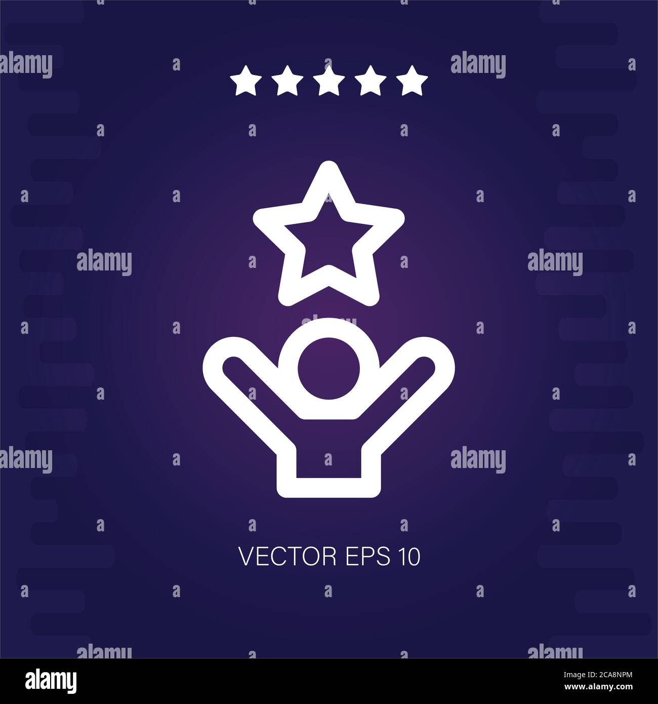 talent vector icon modern illustration Stock Vector Image & Art - Alamy