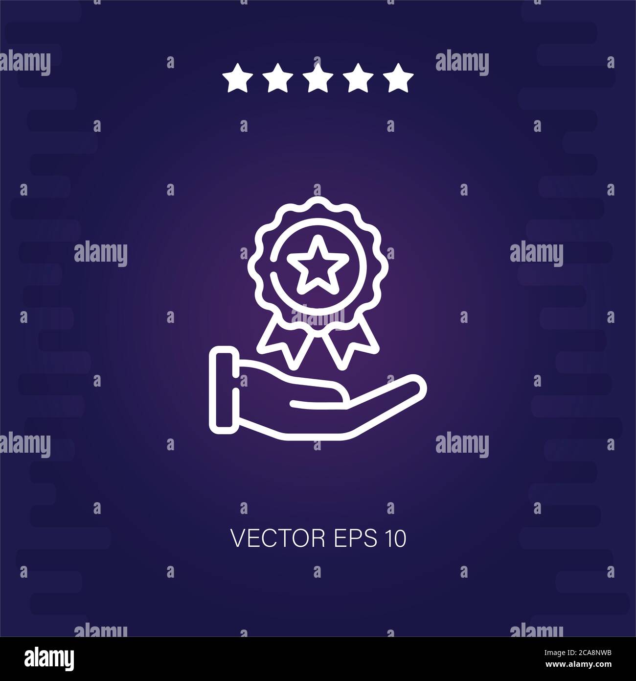 reward vector icon modern illustration Stock Vector Image & Art - Alamy