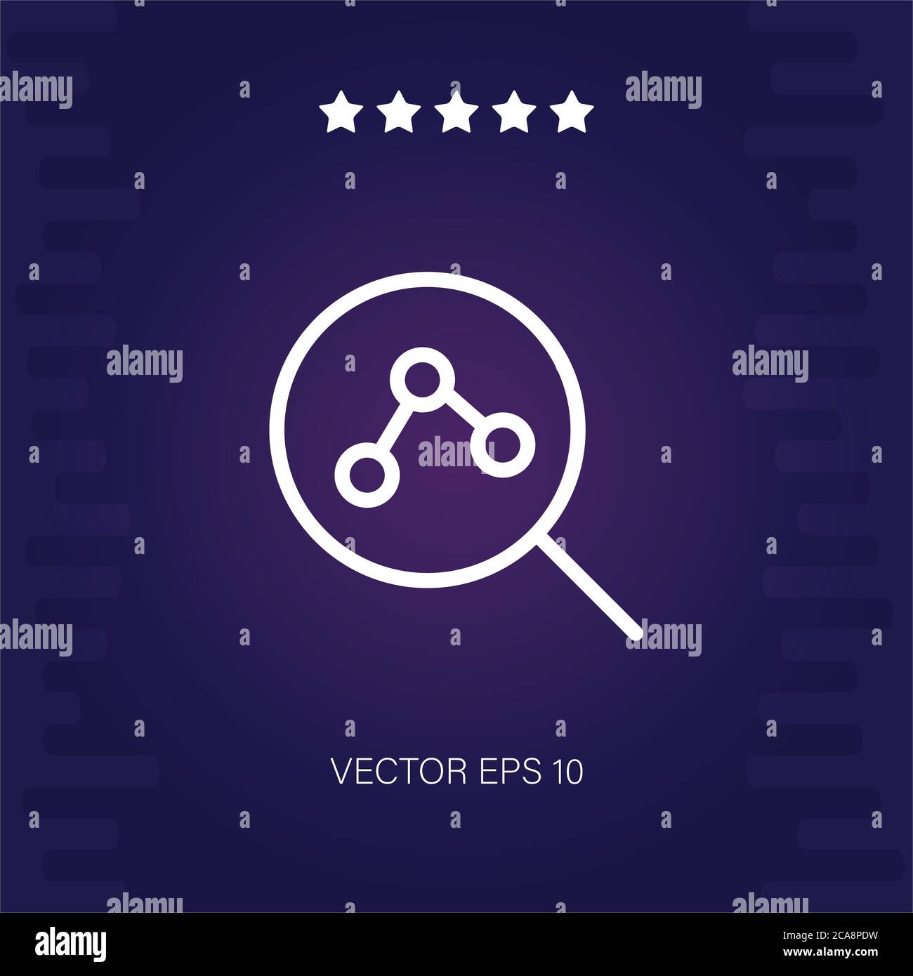 analytics vector icon modern illustration Stock Vector Image & Art - Alamy