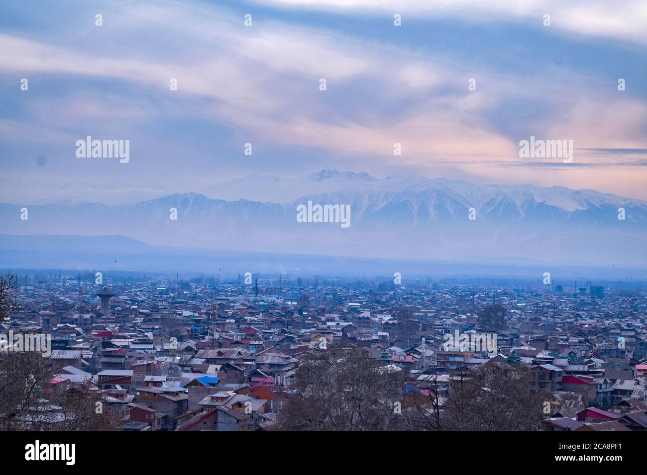 Aerial view of srinagar hi-res stock photography and images - Alamy