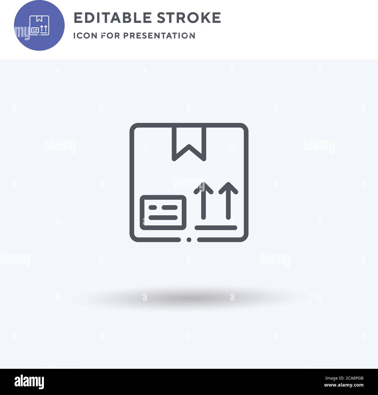 Side Up icon vector, filled flat sign, solid pictogram isolated on ...