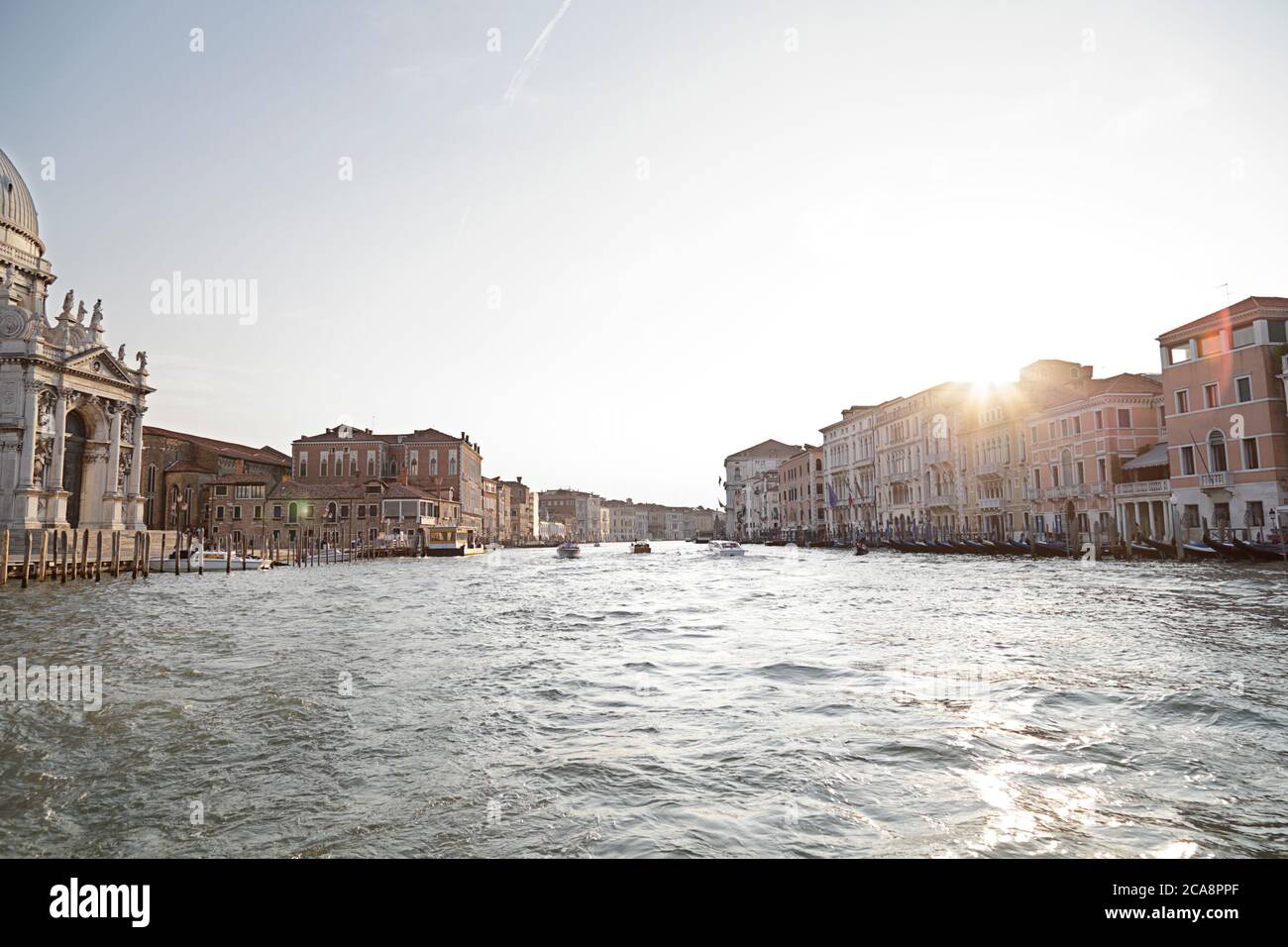Sunset view over italian hi-res stock photography and images - Alamy