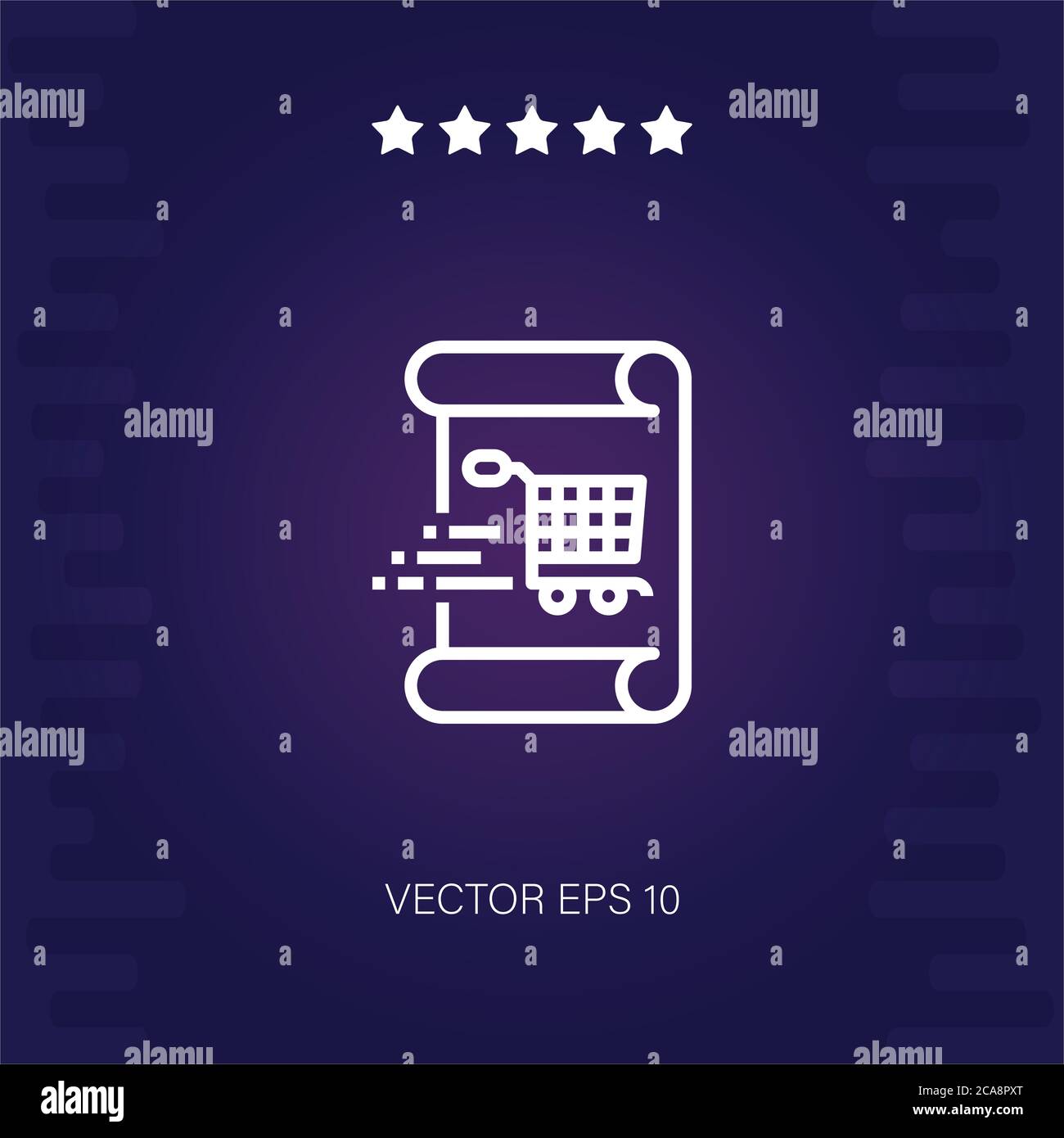 order vector icon modern illustration Stock Vector Image & Art - Alamy