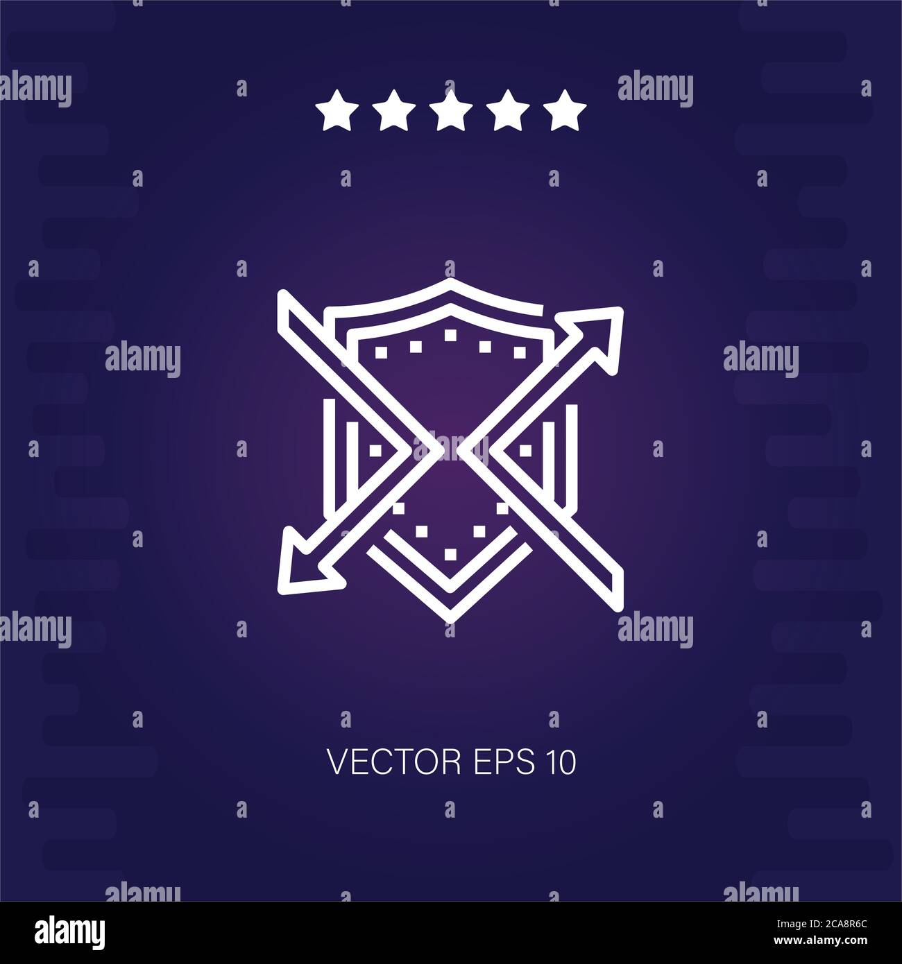 security vector icon modern illustration Stock Vector Image & Art - Alamy