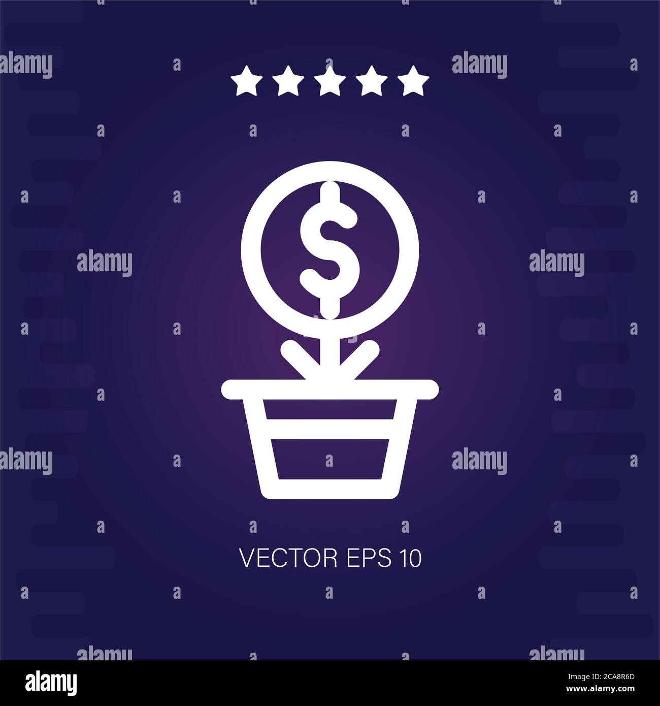 growth vector icon modern illustration Stock Vector Image & Art - Alamy