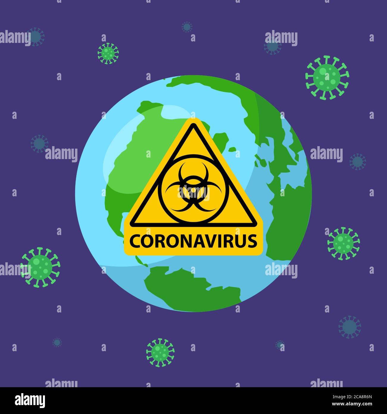 Sick world cartoon hi-res stock photography and images - Alamy