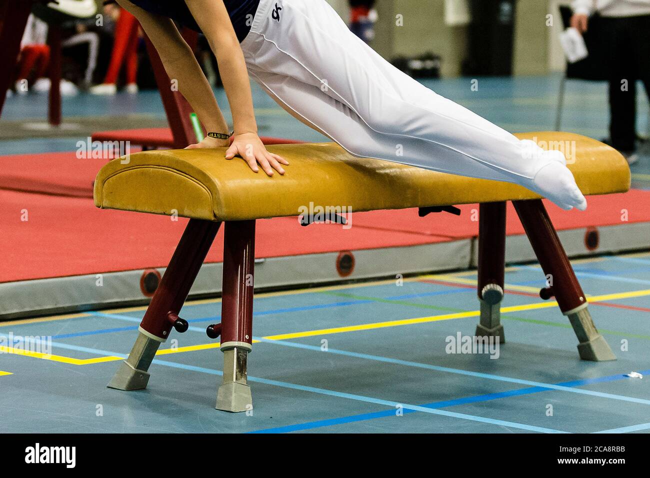 TILBURG - Stock image gymnastics. Stock turnen Credit: Pro Shots/Alamy ...