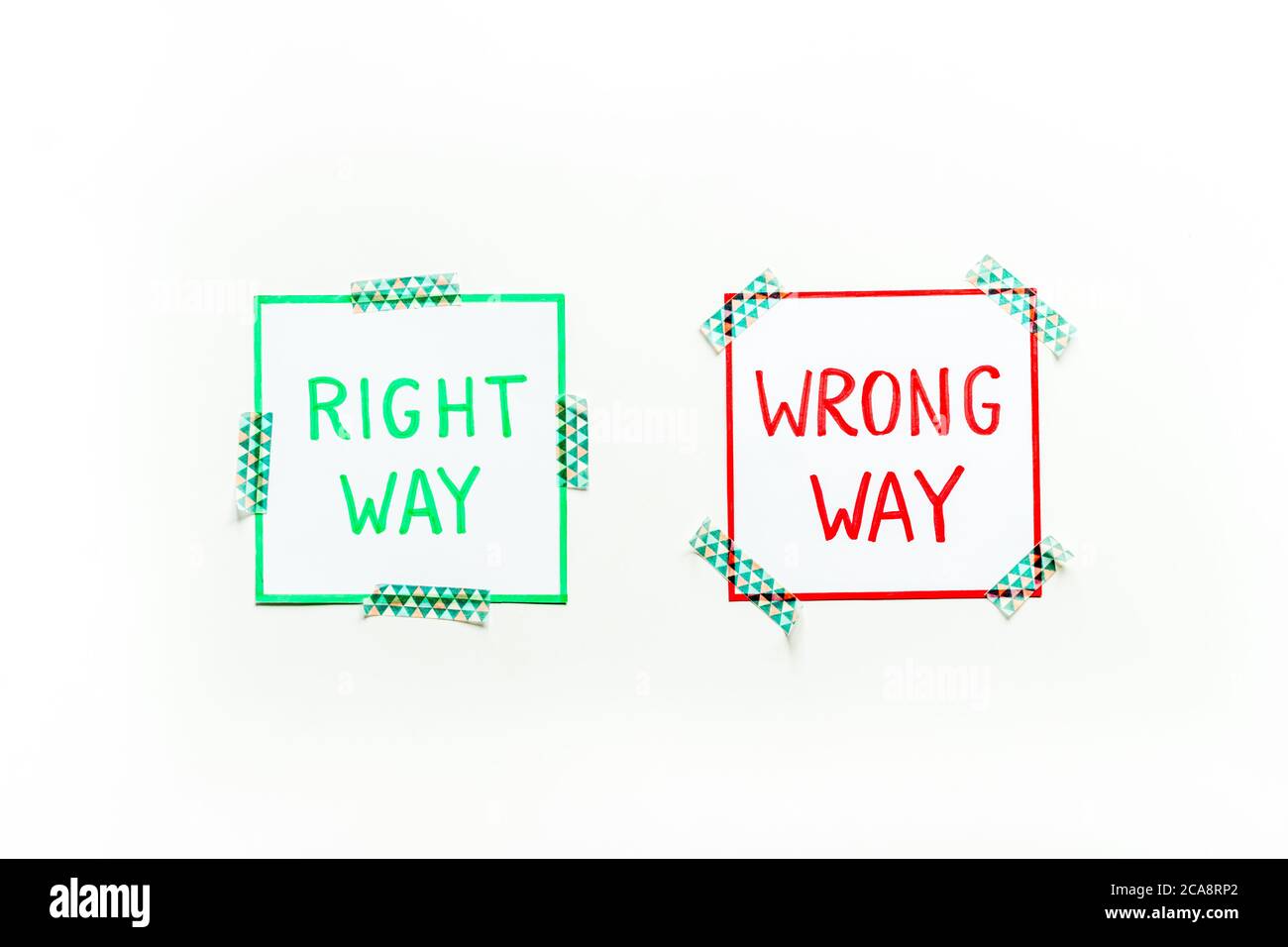 Wrong way symbol Cut Out Stock Images & Pictures - Alamy