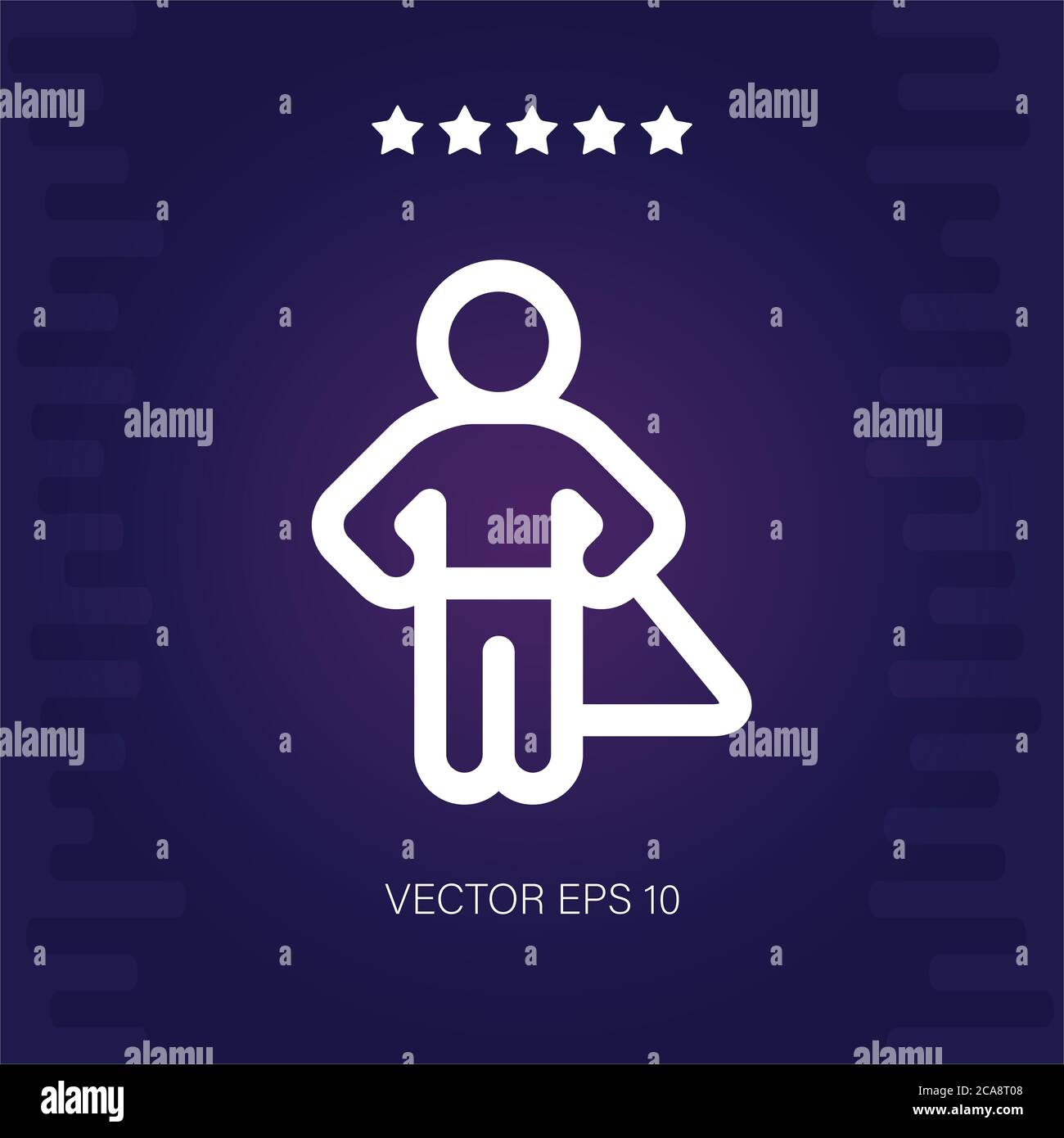 super vector icon modern illustration Stock Vector Image & Art - Alamy
