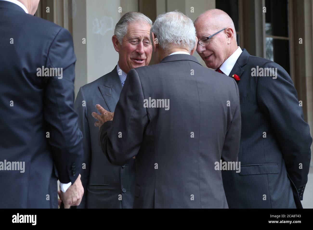 Prince Charles speaks with Uncle Chicka Madden, Aboriginal Gadigal ...