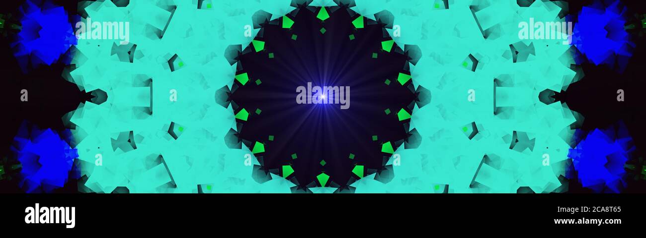 abstract classic Blue supernova pattern. Background image. Abstract ...