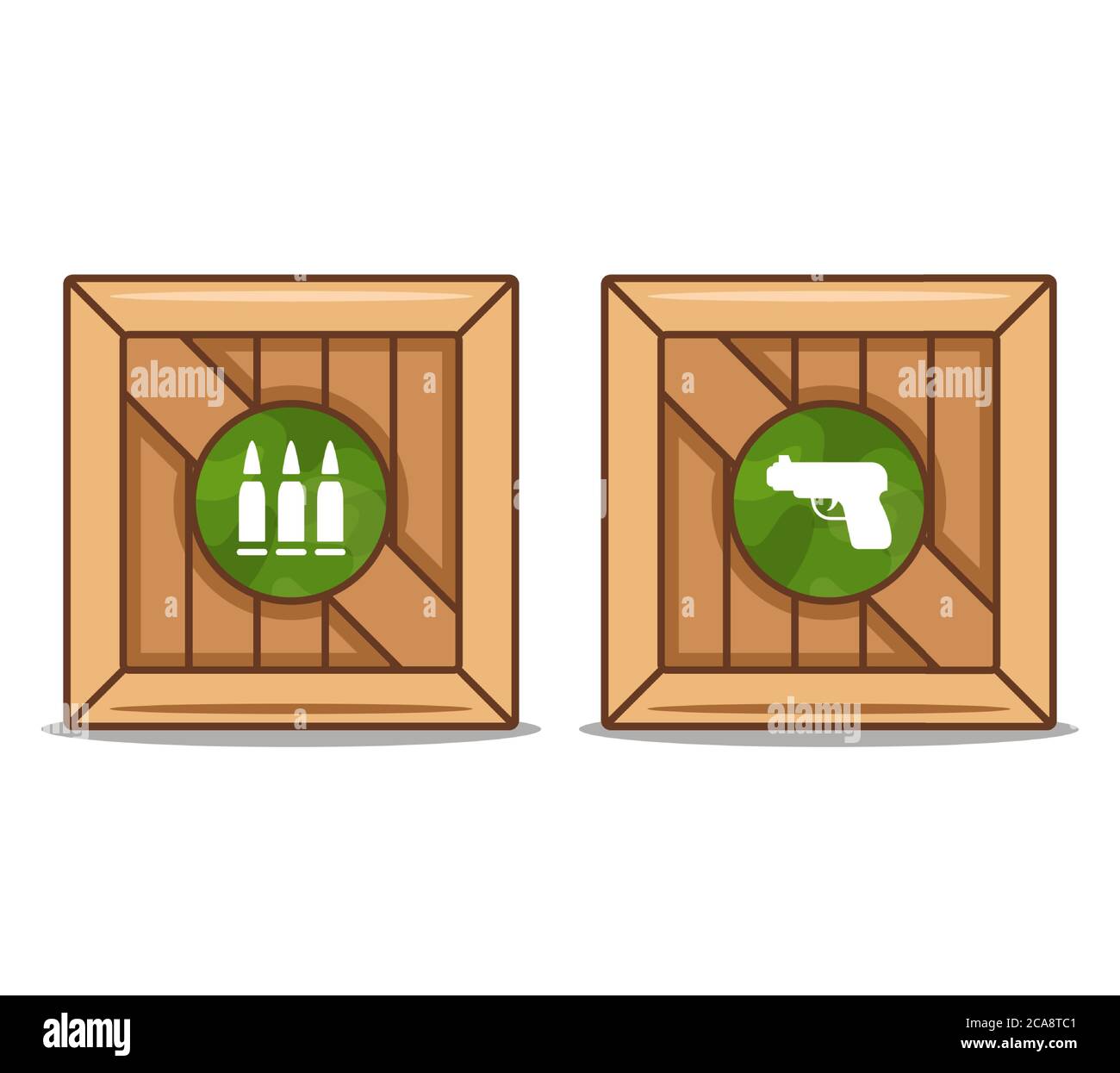 Weapon cache Stock Vector Images - Alamy