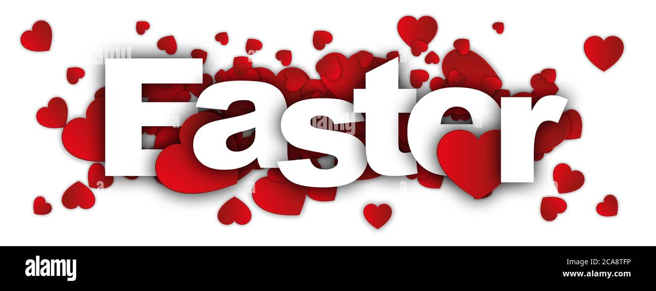 Easter banner poster Cut Out Stock Images & Pictures - Alamy