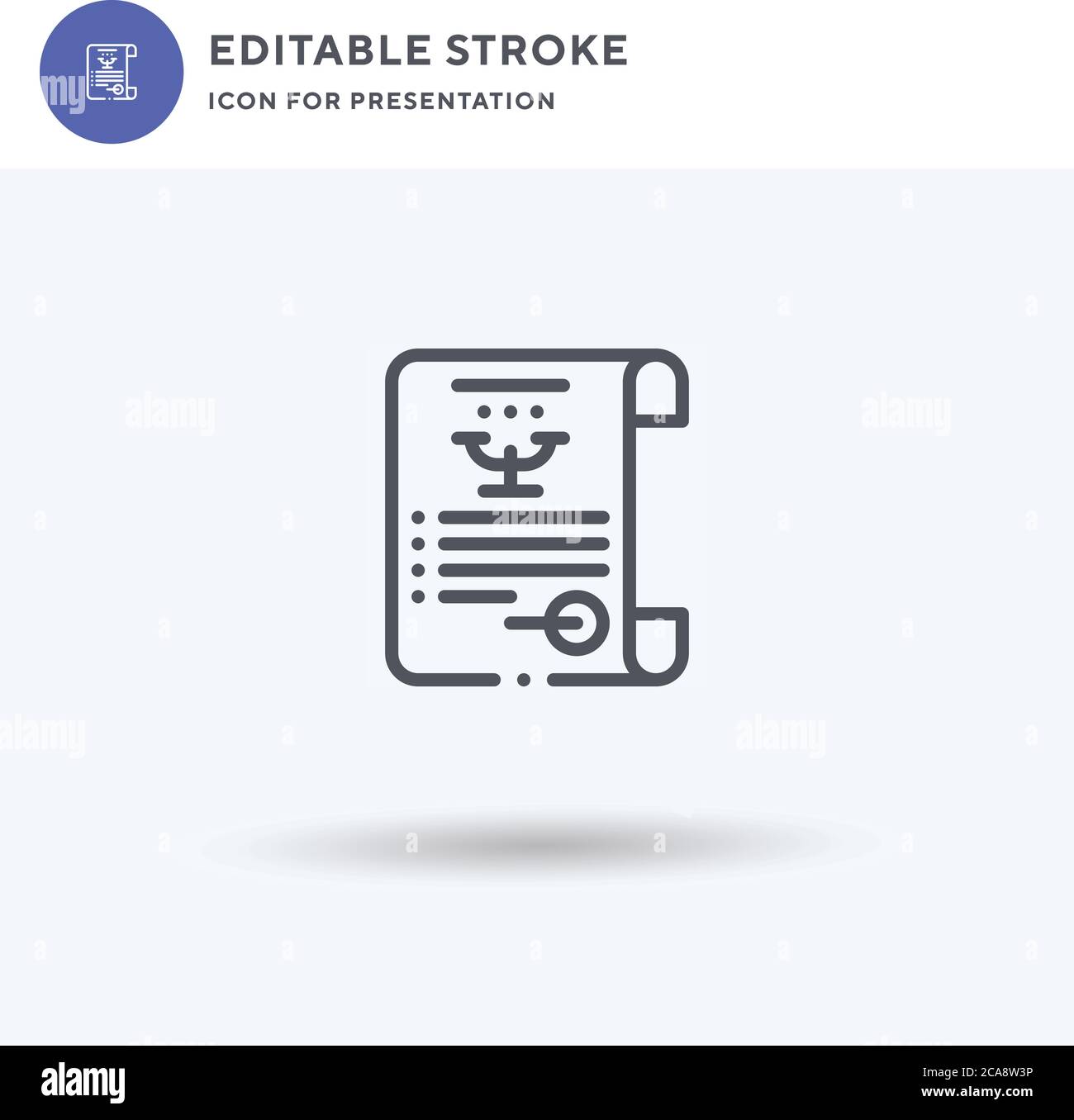 Constitution icon vector, filled flat sign, solid pictogram isolated on ...