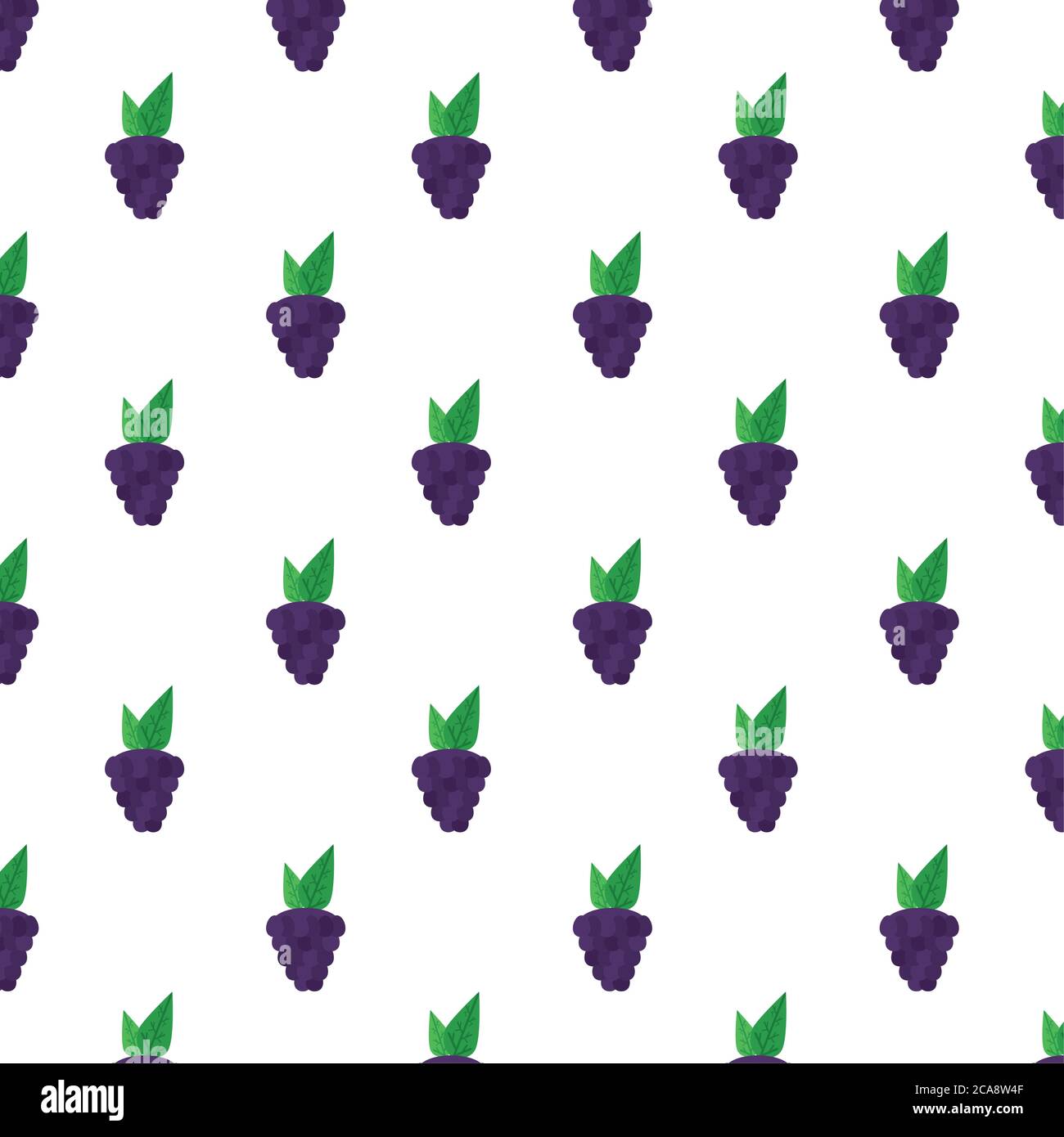grapes fresh delicious fruits pattern background vector illustration ...
