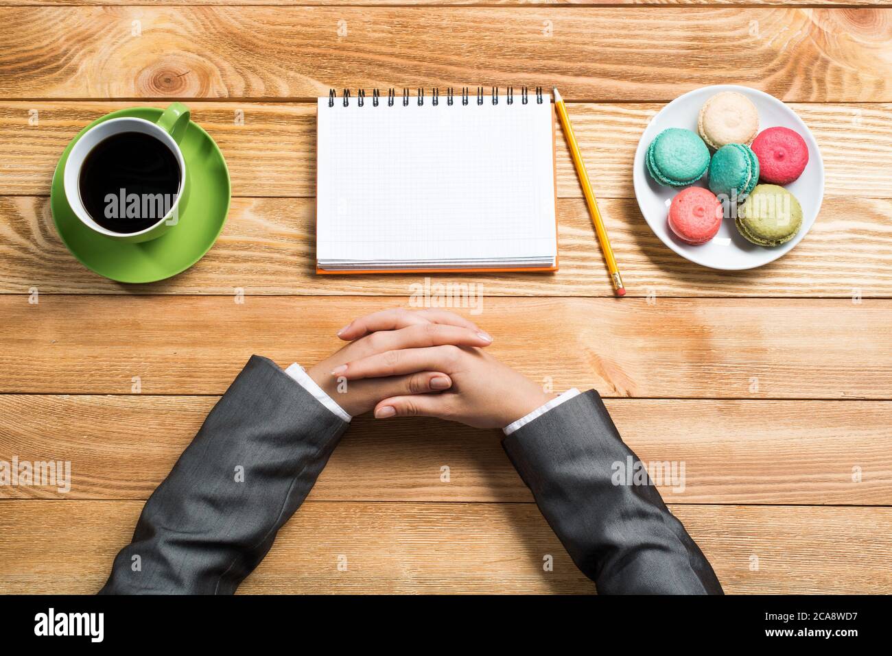 Coffee break as refreshment Stock Photo - Alamy