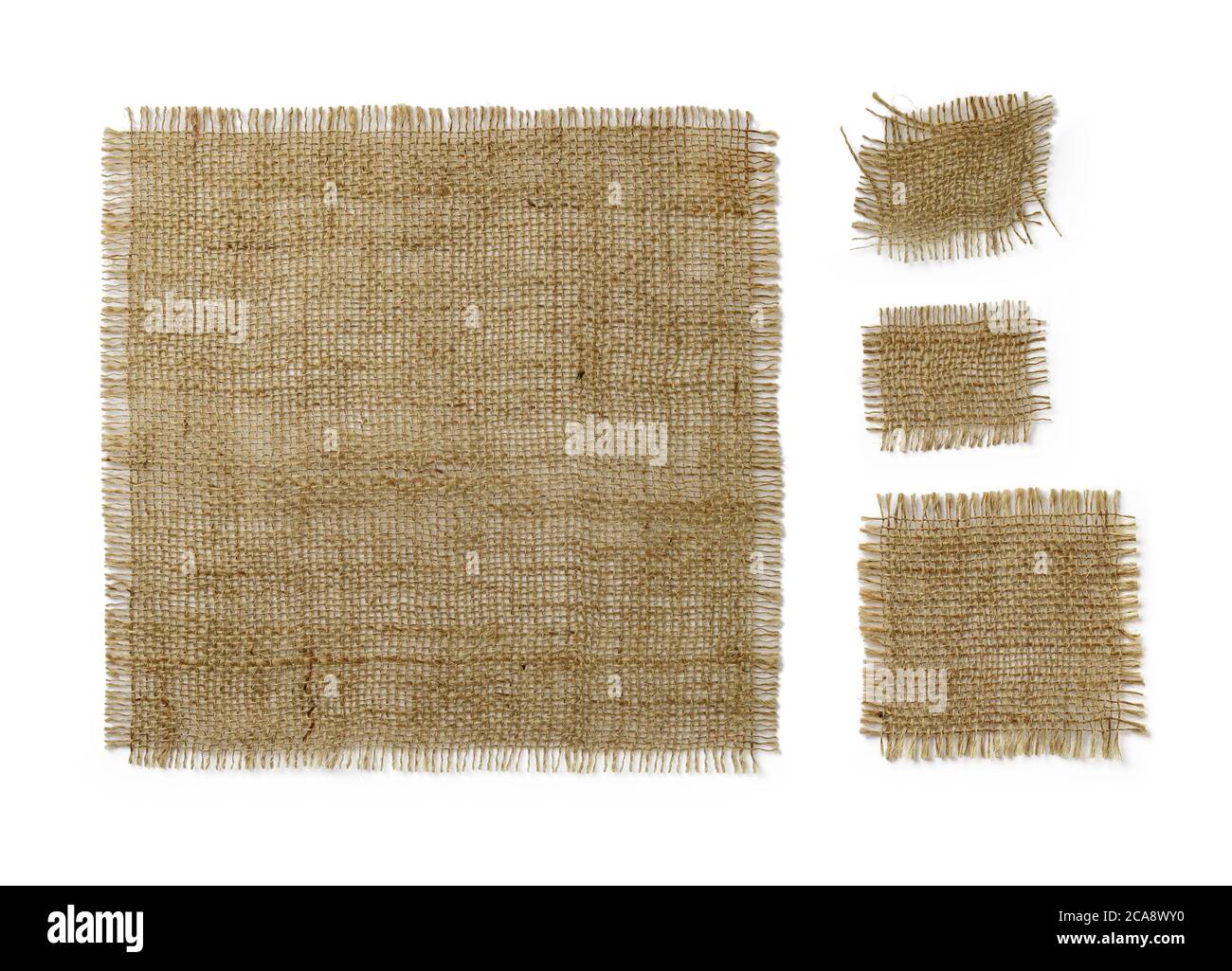 Tattered Fabric Edge