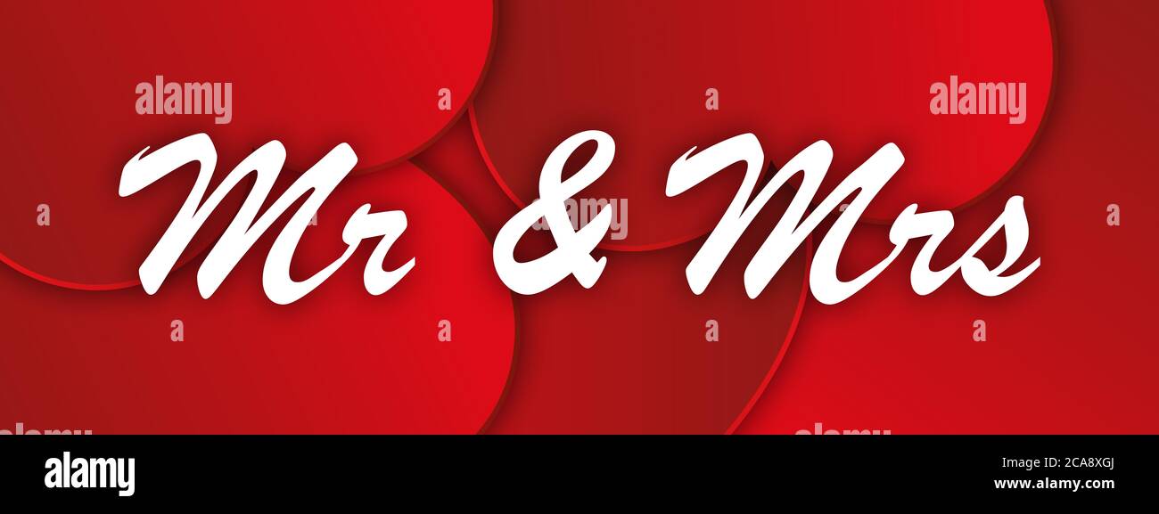 Mr and mrs symbol hi-res stock photography and images - Alamy