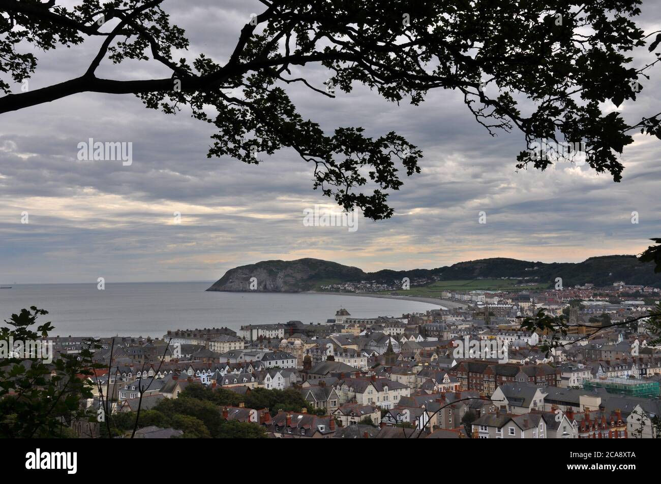 LLandudno, view from he Great Orme Stock Photo - Alamy