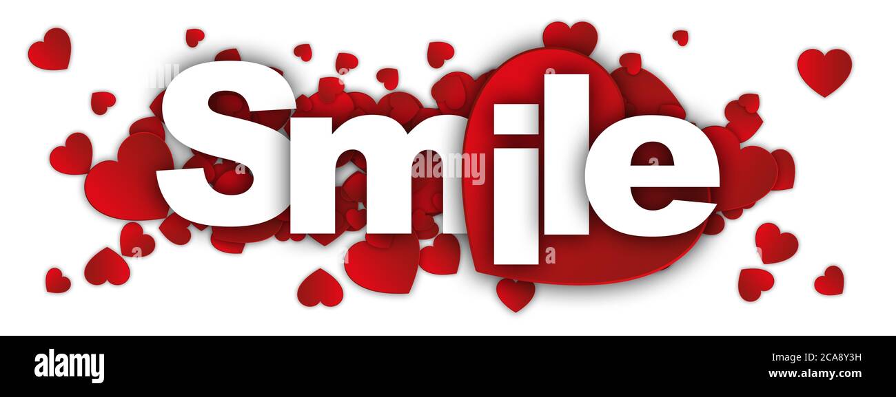 Smile graphic illustration Cut Out Stock Images & Pictures - Alamy