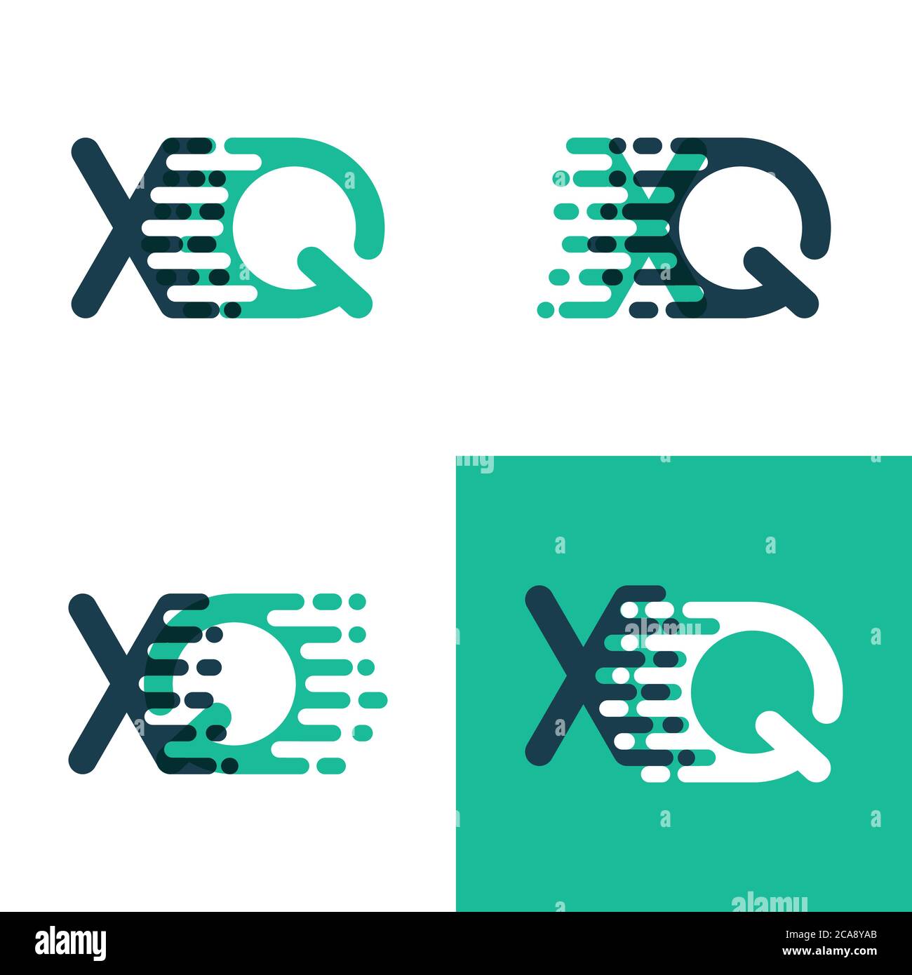 Qx tech logo Stock Vector Images - Alamy