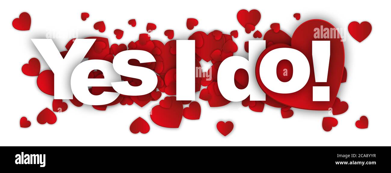 yes i do label Stock Photo - Alamy