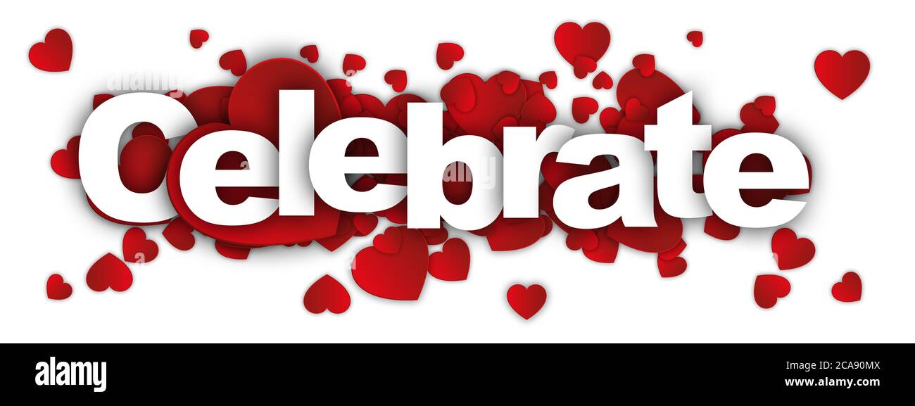 celebrate label Stock Photo - Alamy