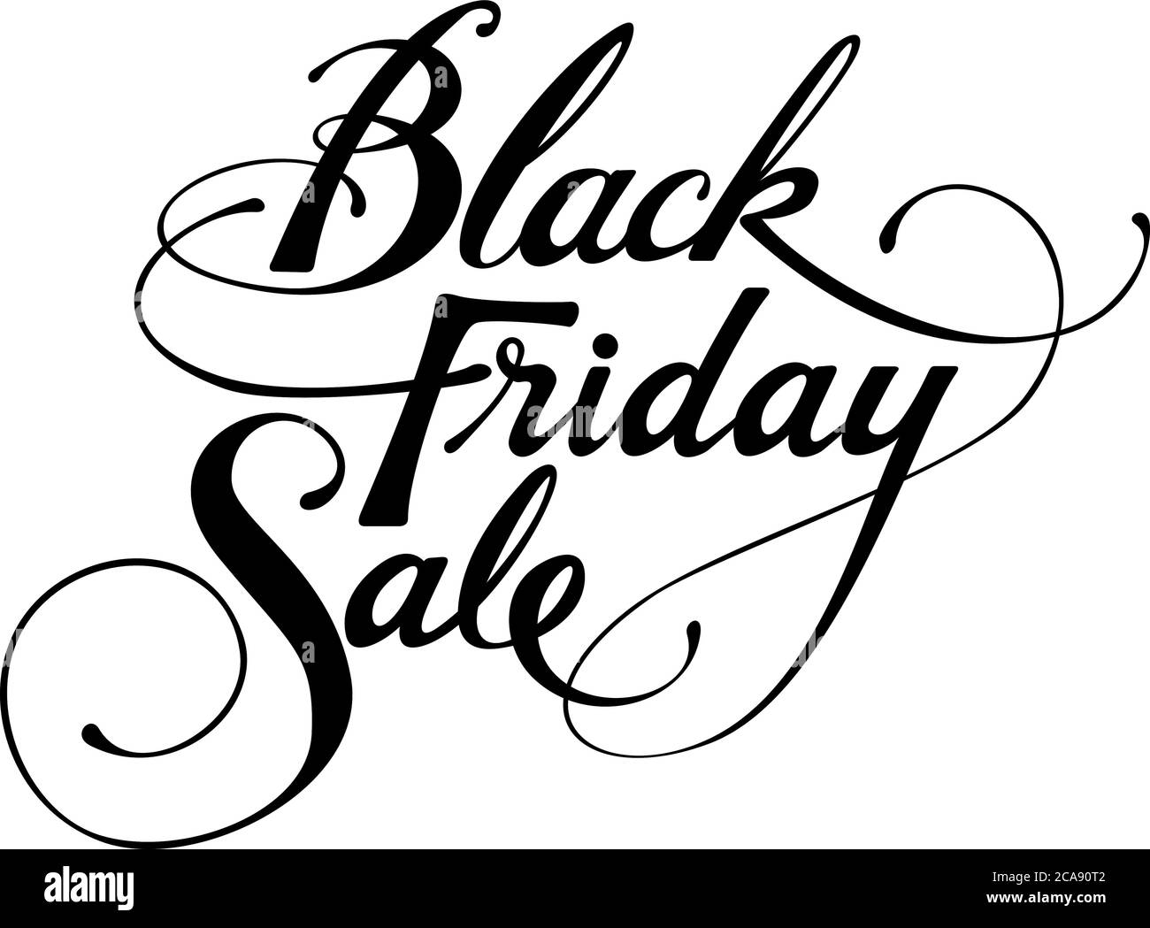 Custom calligraphy text Stock Vector Image & Art - Alamy